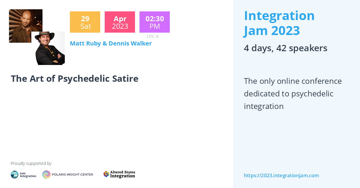 Dennis Walker - Integration Jam 2023
