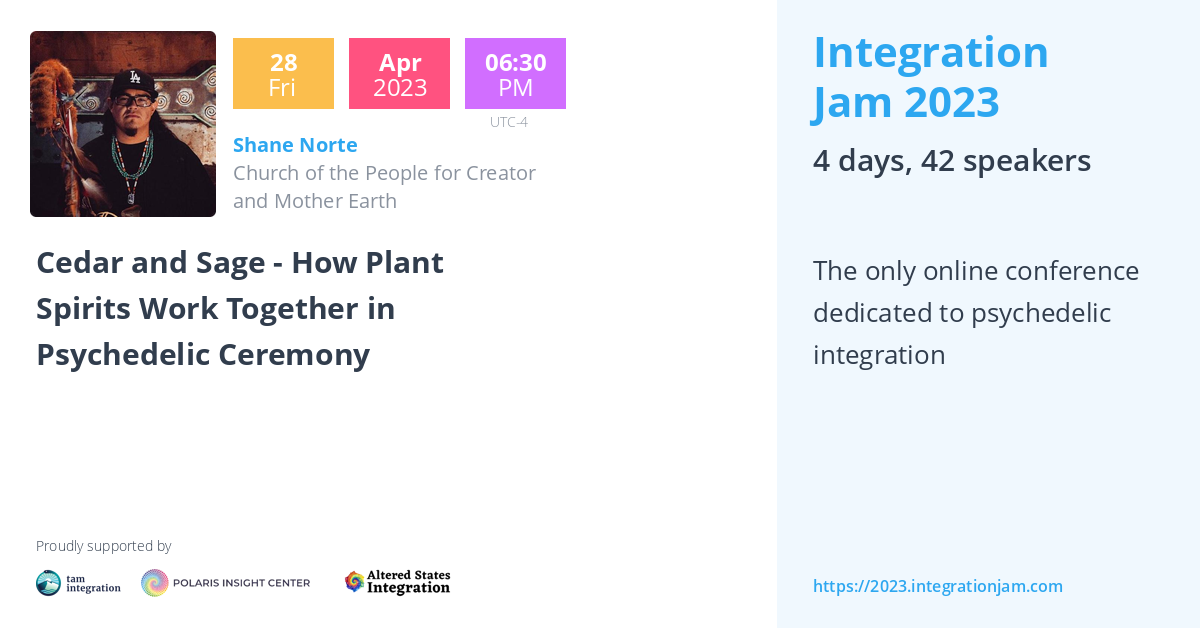 Shane Norte - Integration Jam 2023