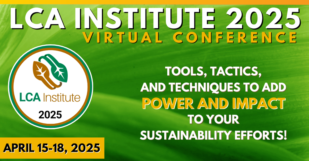 2025 ACLCA ANNUAL CONFERENCE - LCA Institute 2025