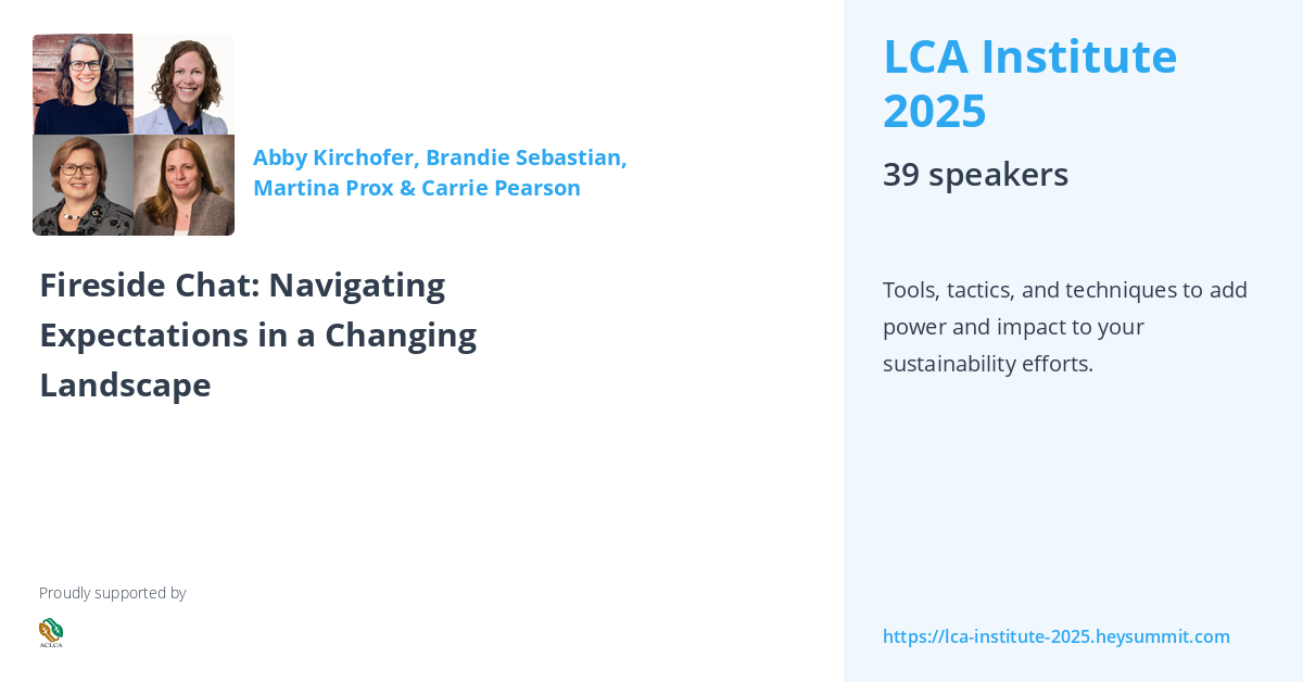 Fireside Chat: Navigating Expectations in a Changing Landscape