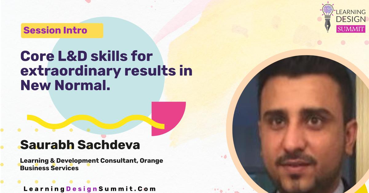 Saurabh Sachdeva - AI in L&D