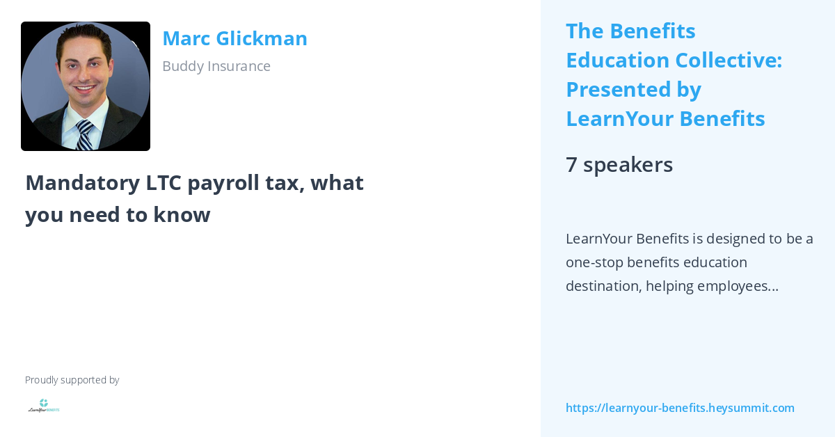 Mandatory LTC payroll tax, what you need to know