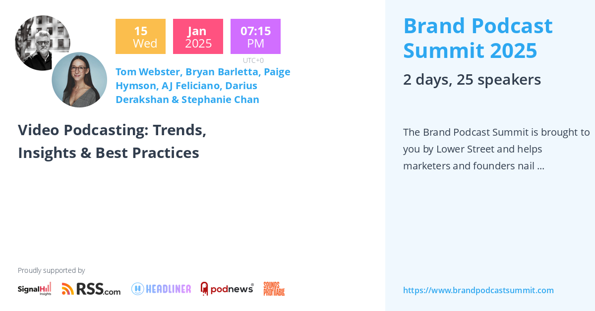 Paige Hymson - Brand Podcast Summit 2025