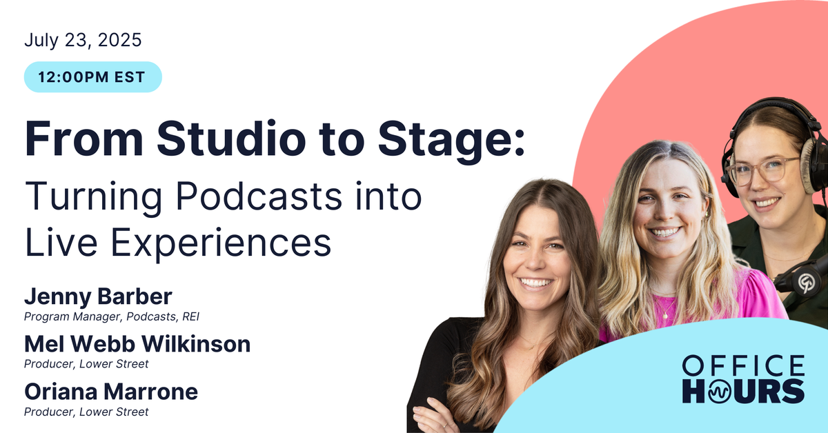 From Studio to Stage: Turning Podcasts into Live Experiences