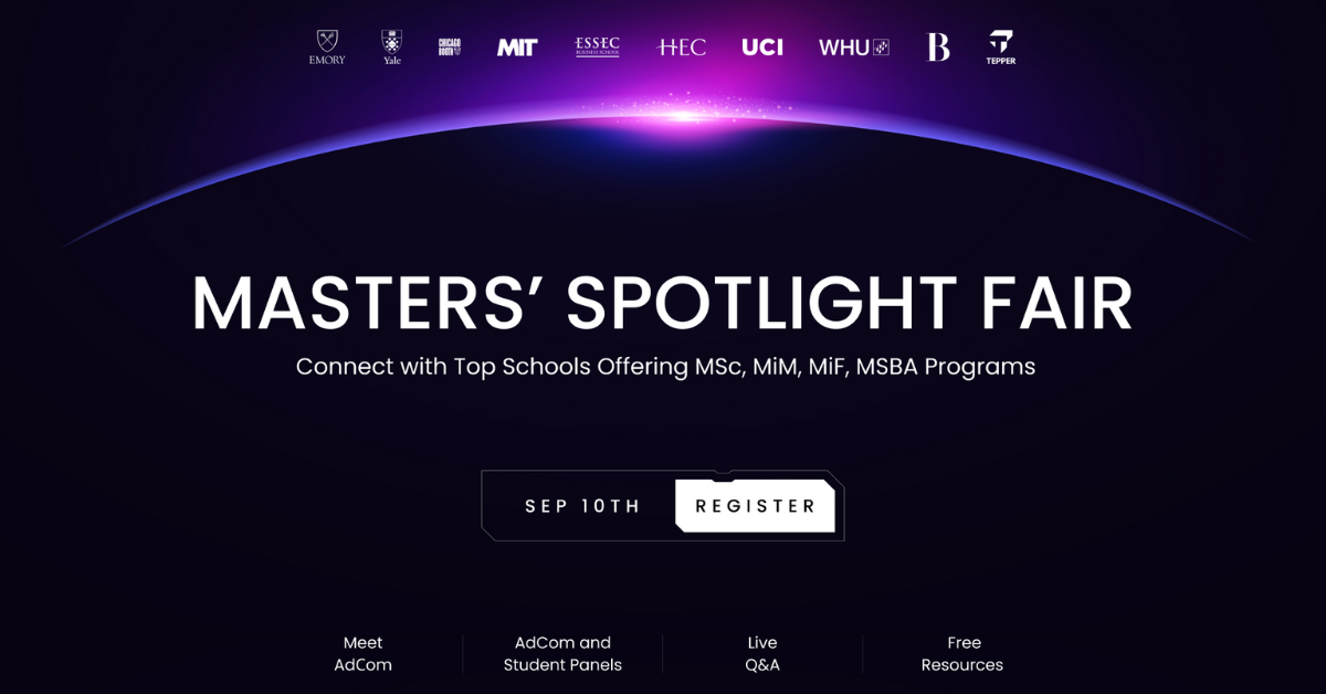 Schedule - Masters' Spotlight September