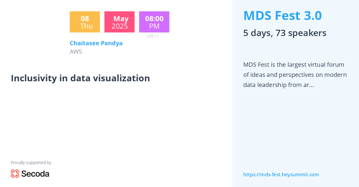 Inclusivity in data visualization