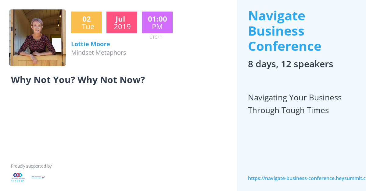 Lottie Moore - Navigate Business Conference