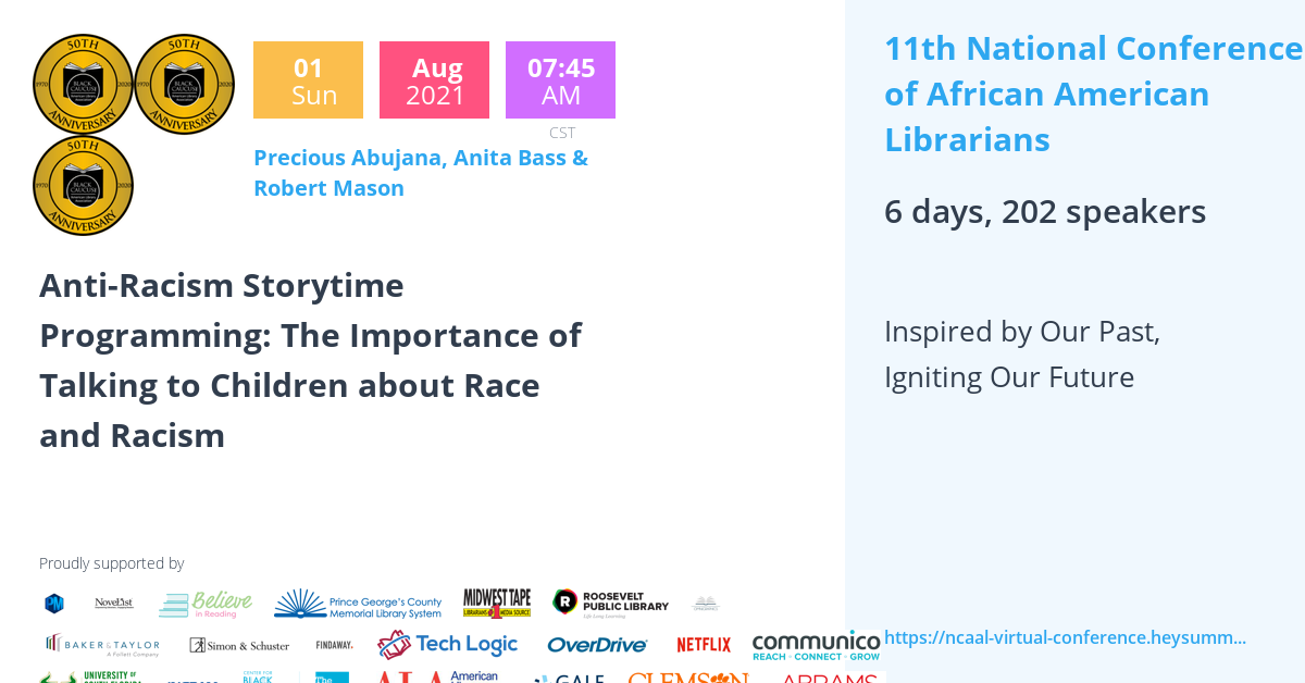 Anti-Racism Storytime Programming: The Importance of Talking to ...