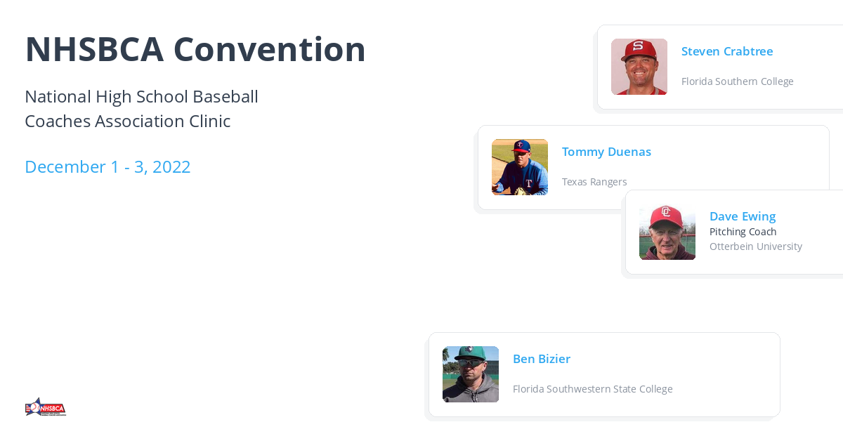 Speakers - NHSBCA Convention