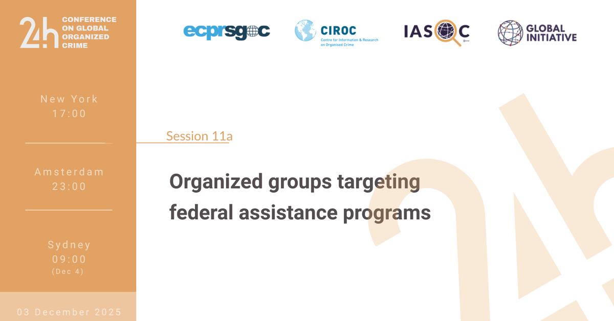 Organized groups targeting federal assistance programs