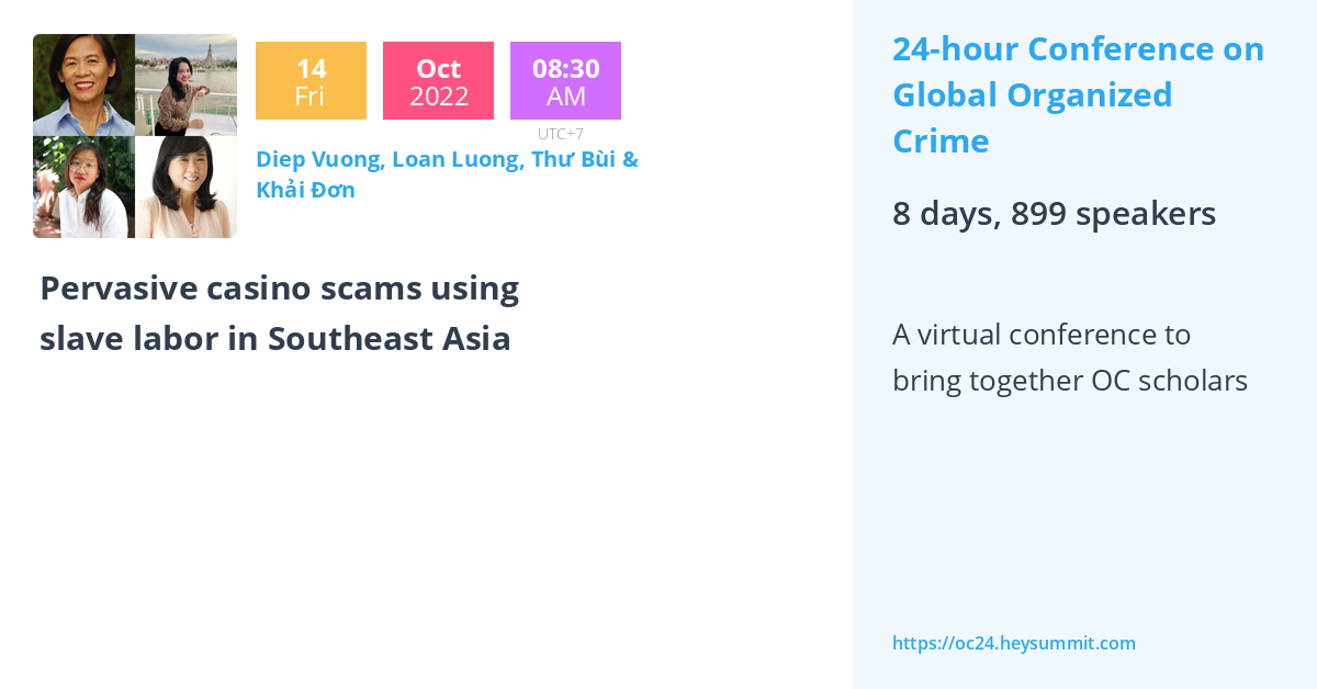 Loan Luong - 24-hour Conference on Global Organized Crime