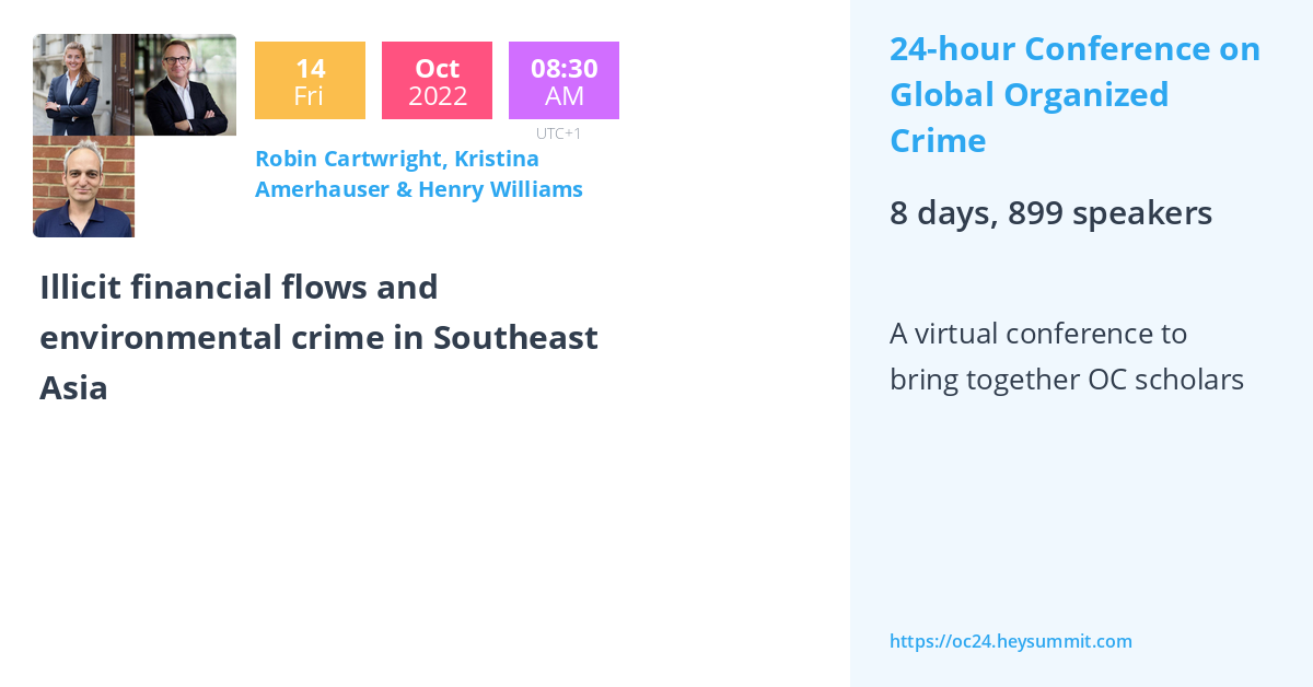 Robin Cartwright - 24-hour Conference on Global Organized Crime