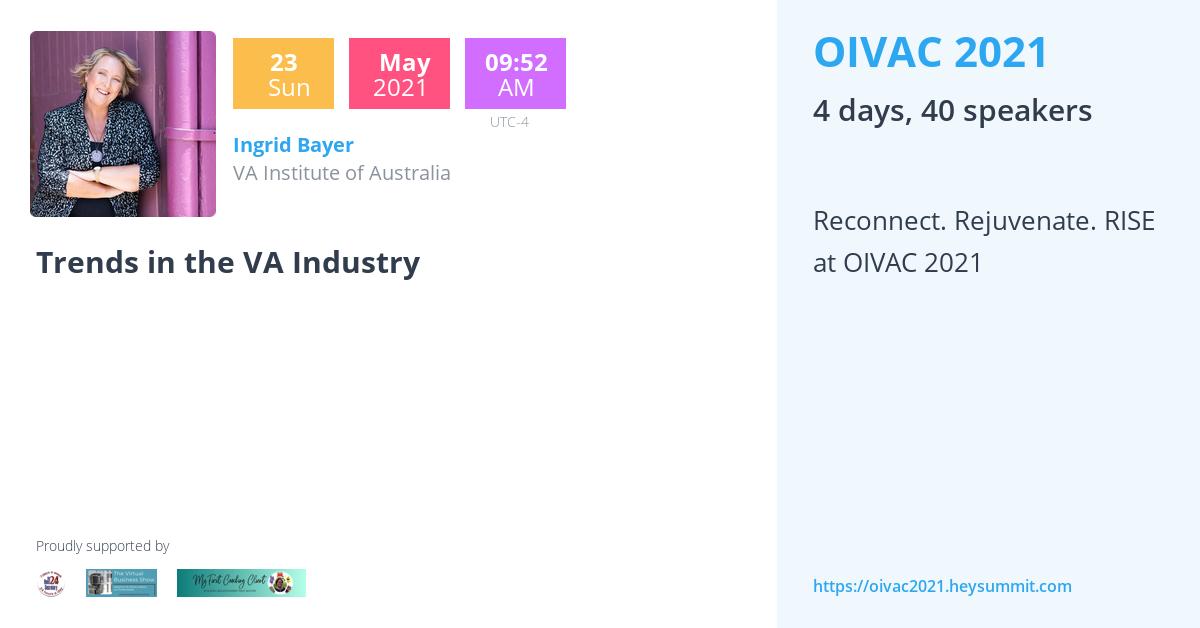 Ingrid Bayer - OIVAC 2021