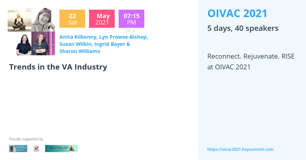 Sharon Williams - OIVAC 2021