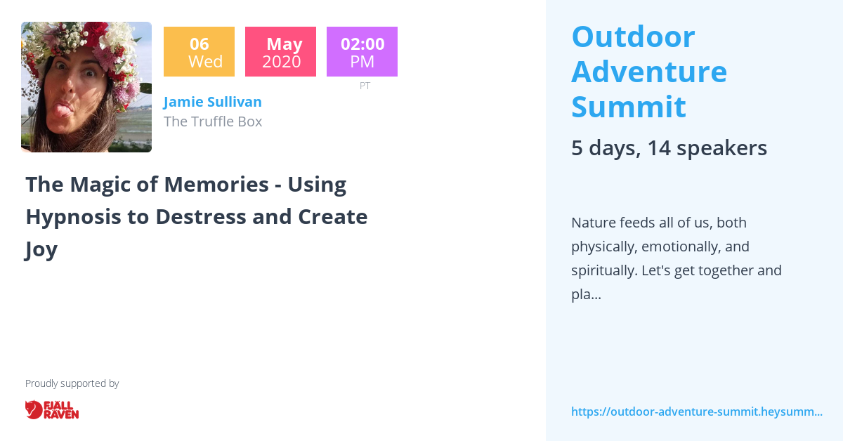 Jamie Sullivan - Outdoor Adventure Summit