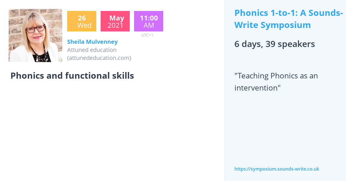 Phonics and functional skills