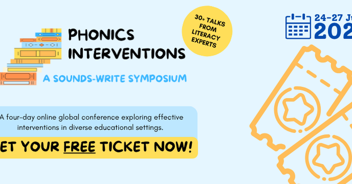 Schedule - Phonics interventions: A Sounds-Write Symposium
