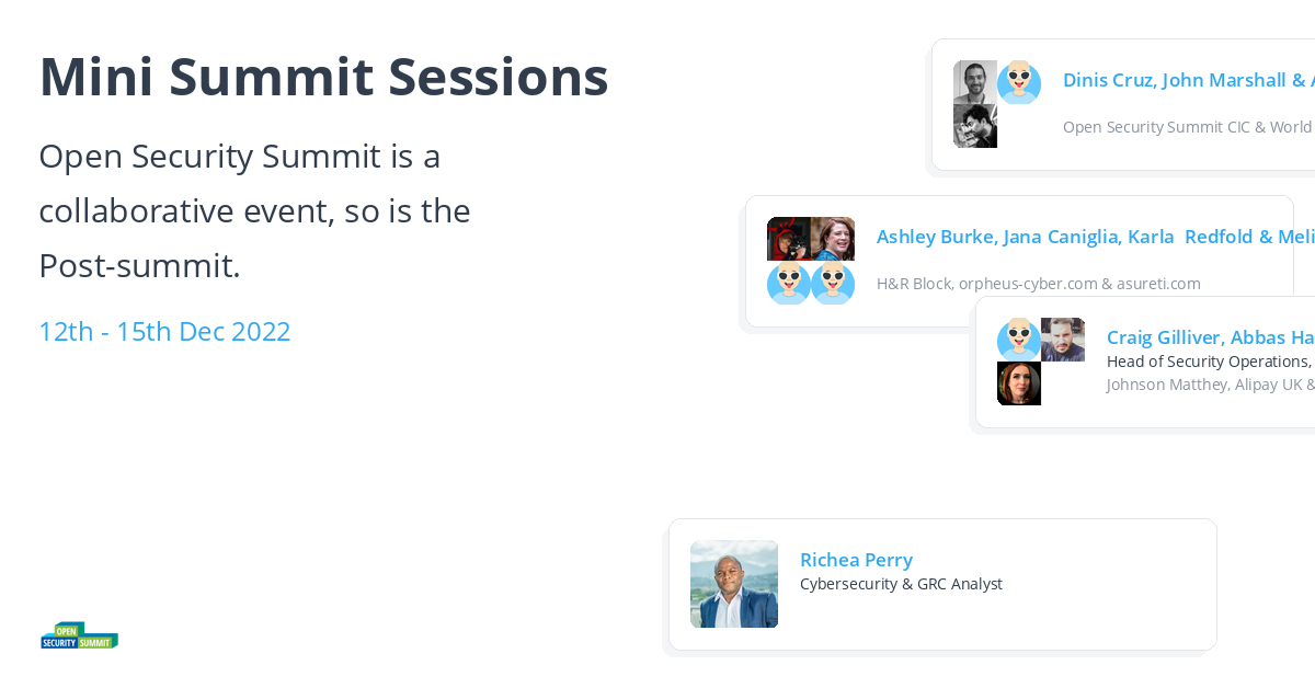 Mini Summit Sessions