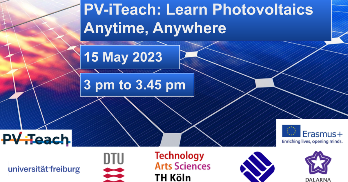 Categories - PV-iTeach - Learn Photovoltaics Anytime, Anywhere