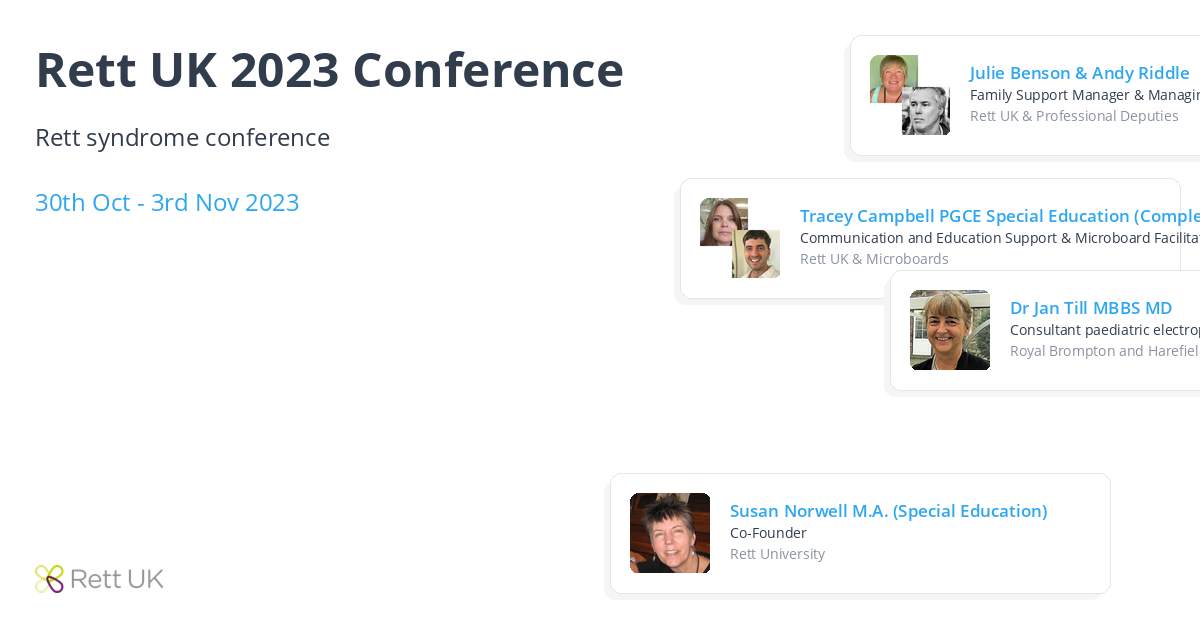 Rett UK 2023 Conference