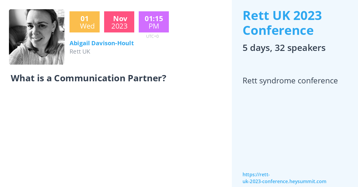 What is a Communication Partner?