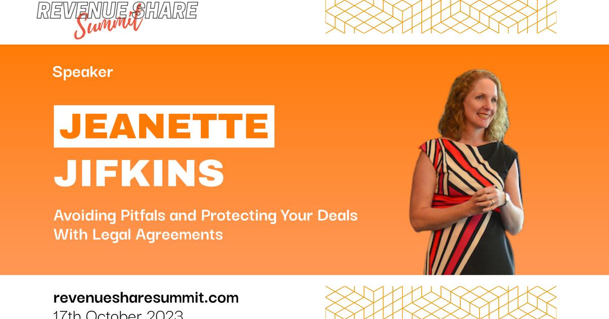 Jeanette Jifkins - Revenue Share Summit