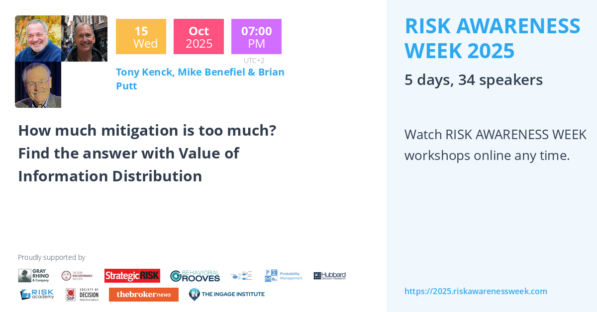 Mike Benefiel - RISK AWARENESS WEEK 2025