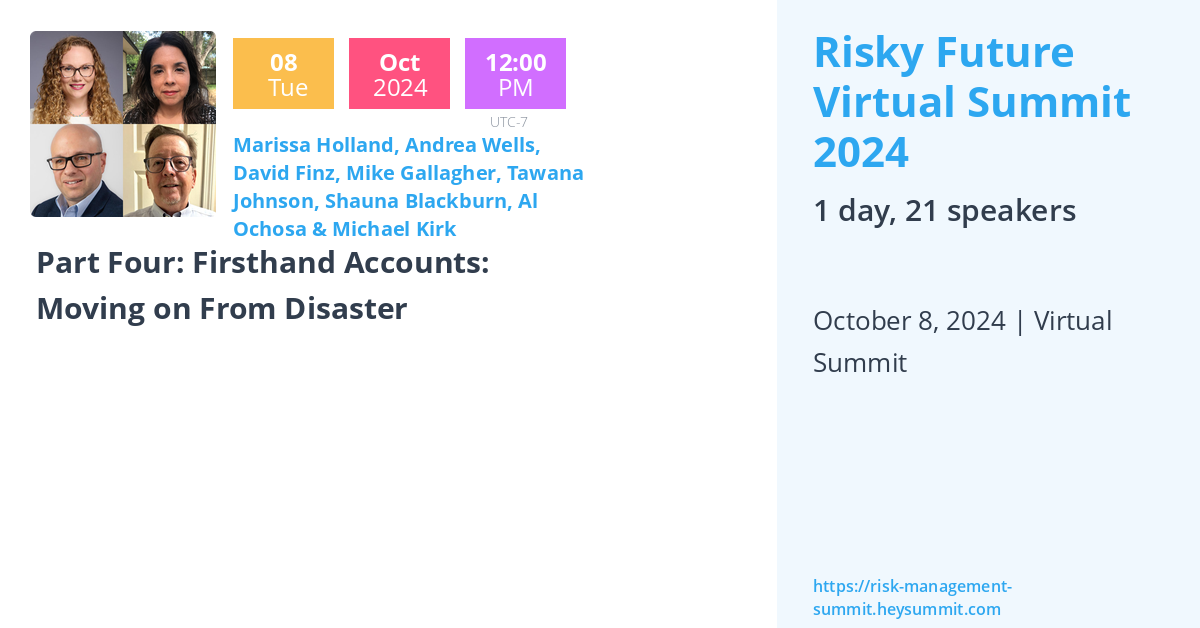 Al Ochosa - Risky Future Virtual Summit 2024