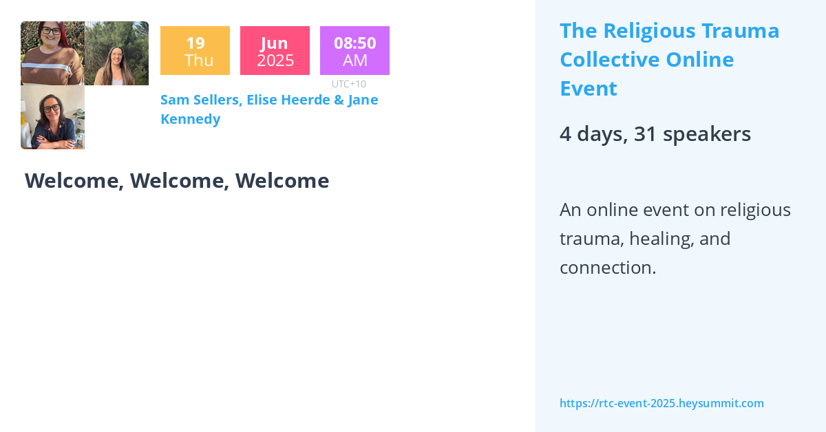 Welcome, Welcome, Welcome