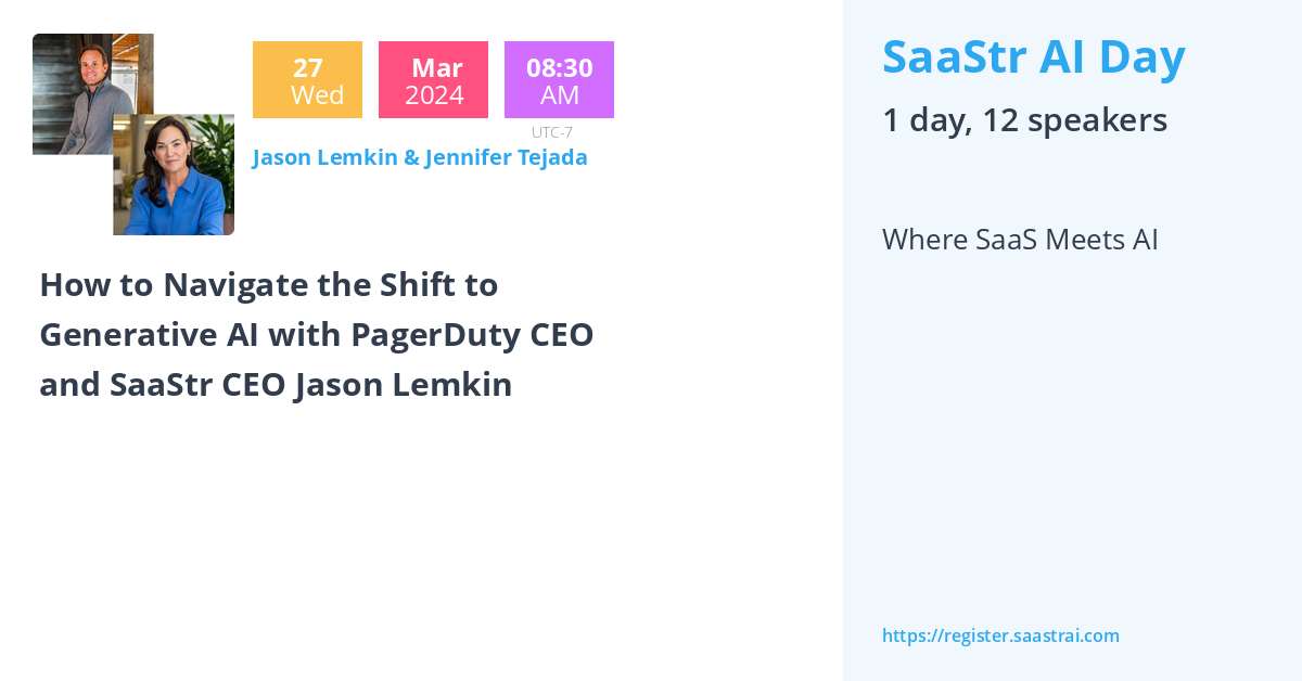 How to Navigate the Shift to Generative AI with PagerDuty CEO and ...