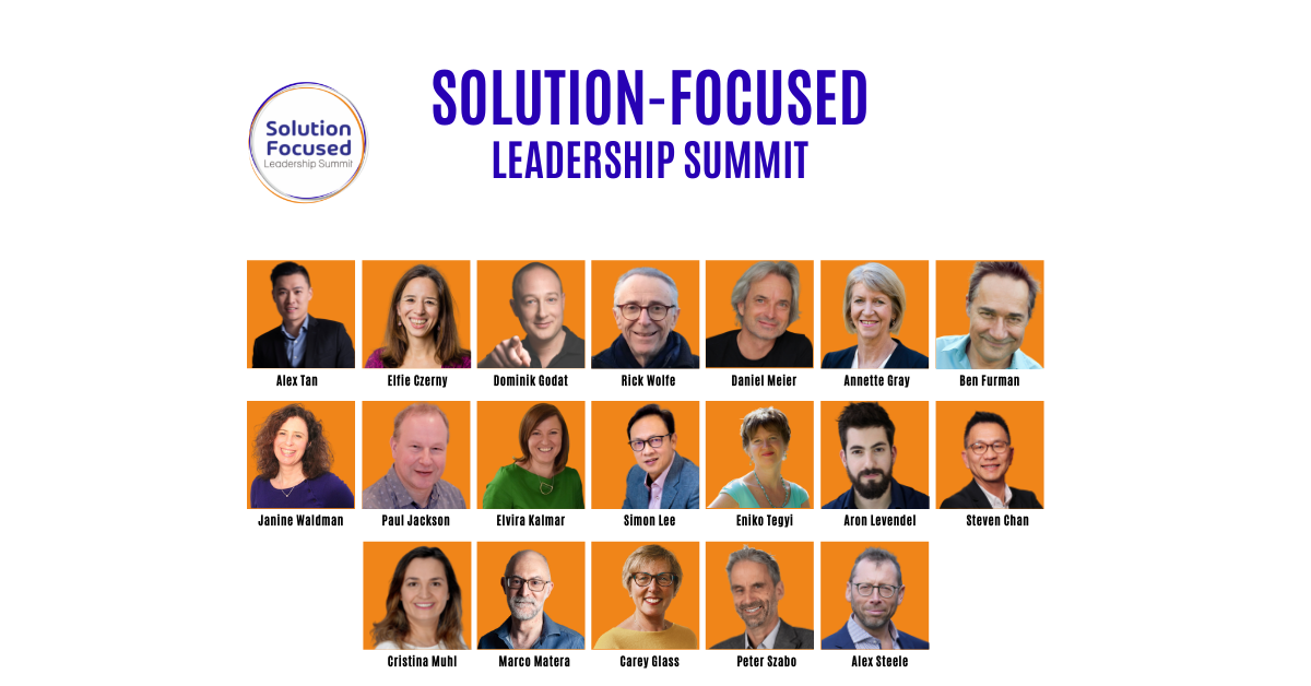 Solution Focused Leadership Summit