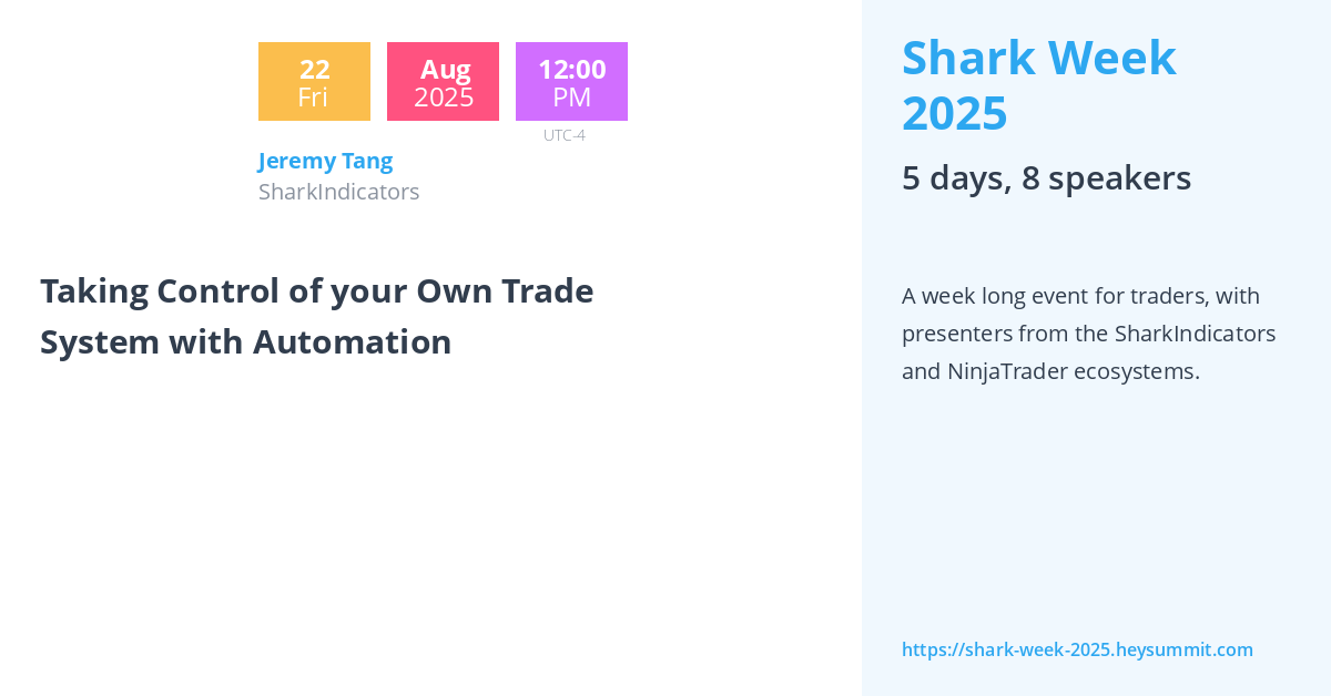 Jeremy Tang - Shark Week 2025