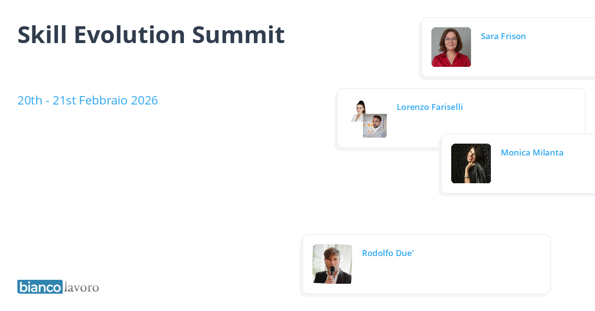 Programma - Skill Evolution Summit