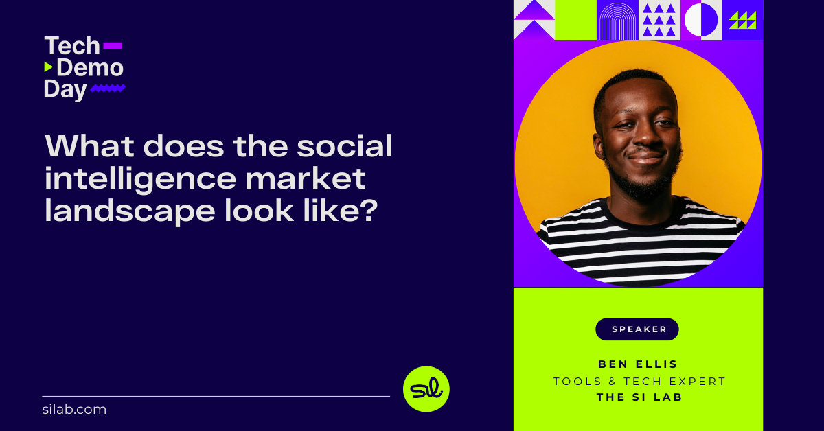 Presentation: Introducing the Social Intelligence Market Landscape
