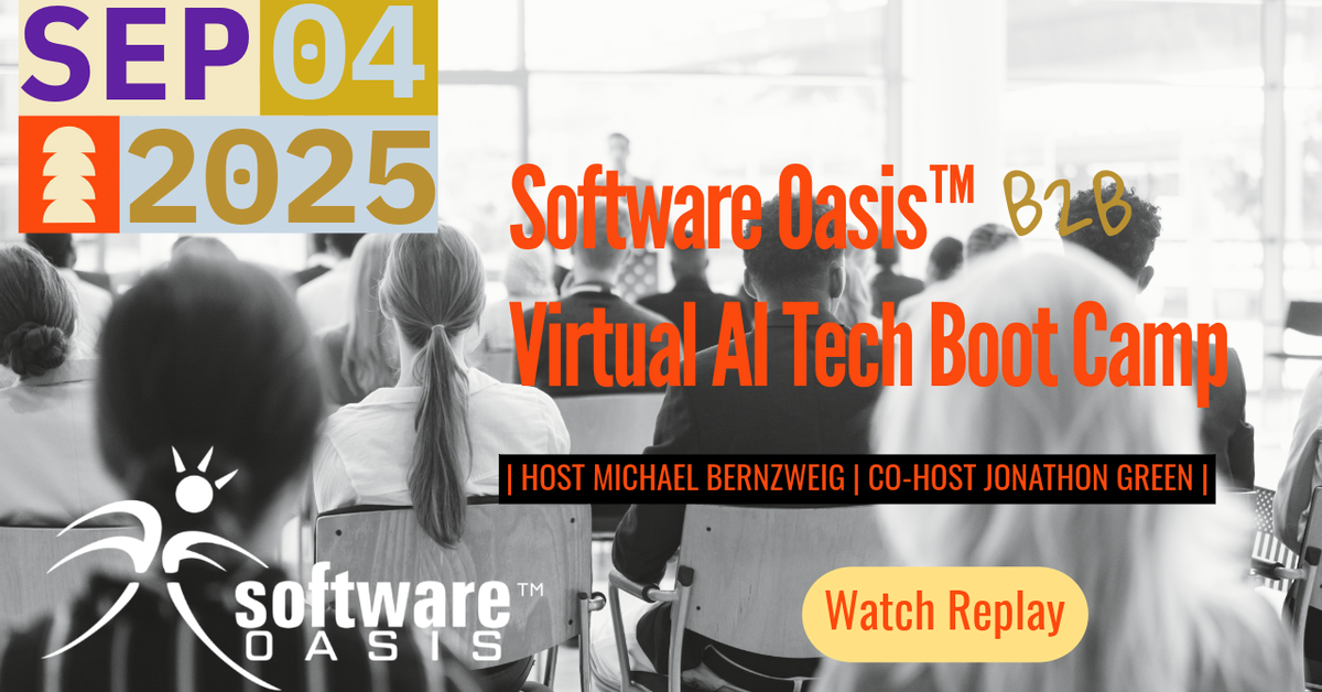 Software Oasis™ B2B Virtual AI Tech Boot Camp