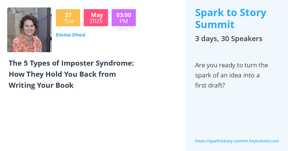 The 5 Types of Imposter Syndrome: How They Hold You Back from Writing ...