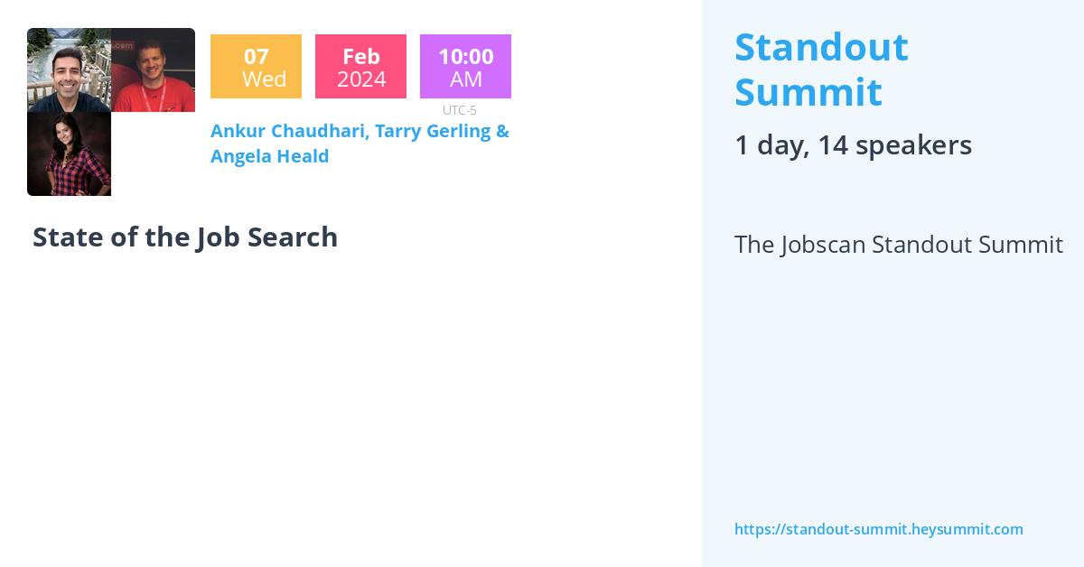 Angela Heald - Standout Summit