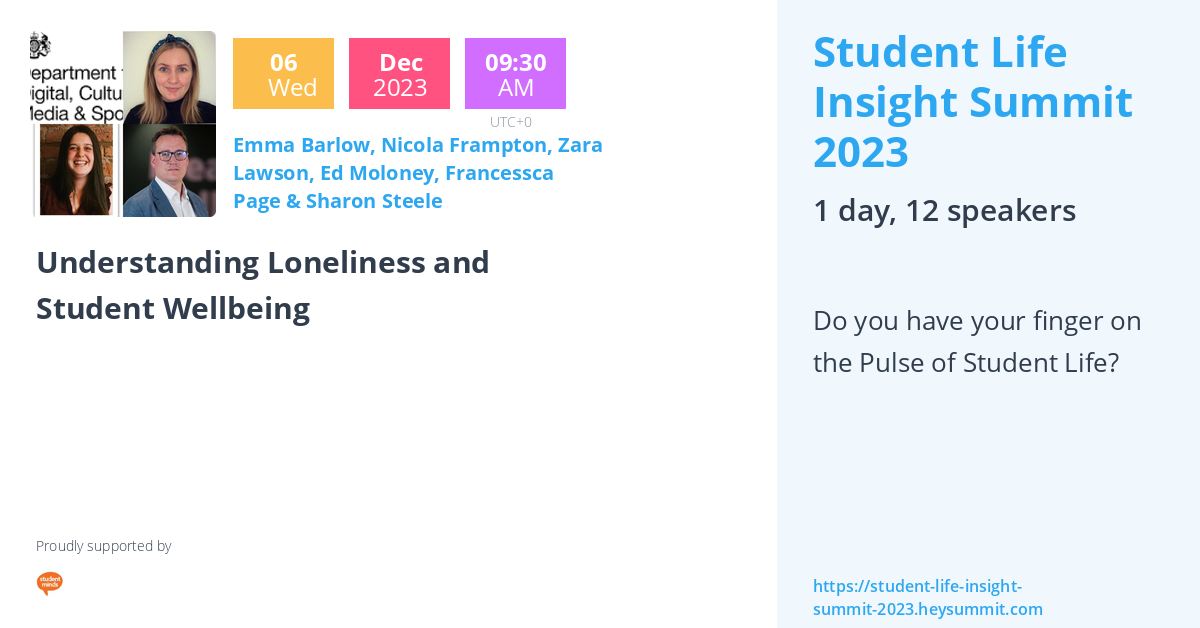 Francessca Page - Student Life Insight Summit 2023