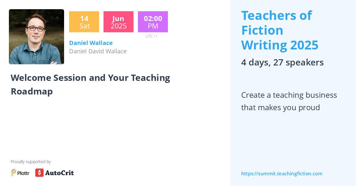 Welcome Session and Your Teaching Roadmap