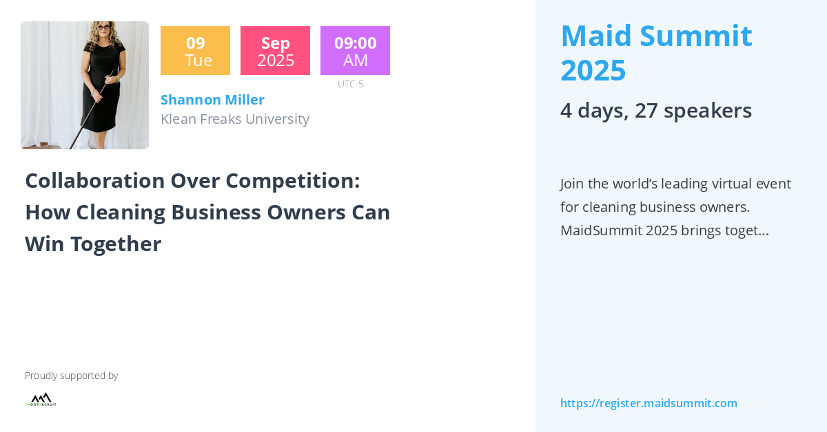 Collaboration Over Competition: How Cleaning Business Owners Can Win ...