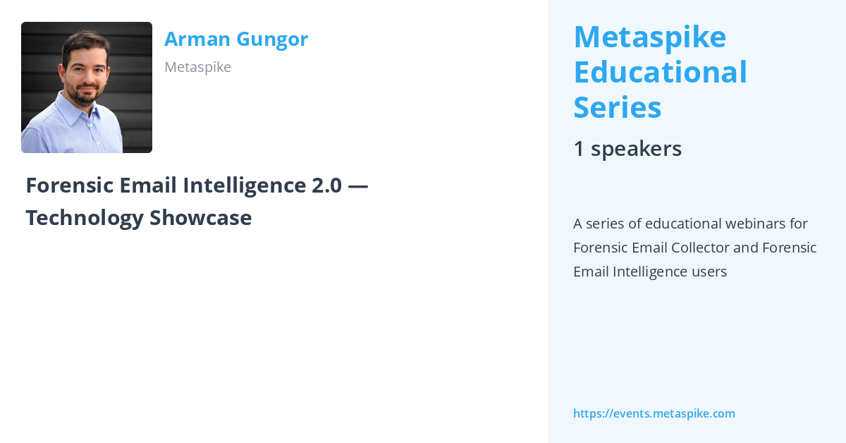 Arman Gungor - Metaspike Educational Series