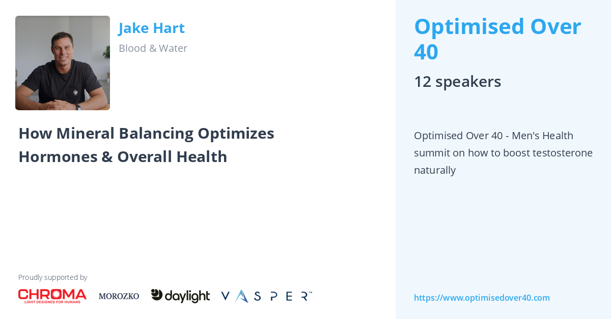Jake Hart - Optimised Over 40