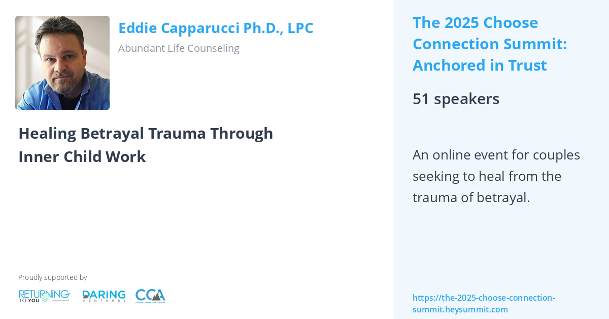 Healing Betrayal Trauma Through Inner Child Work