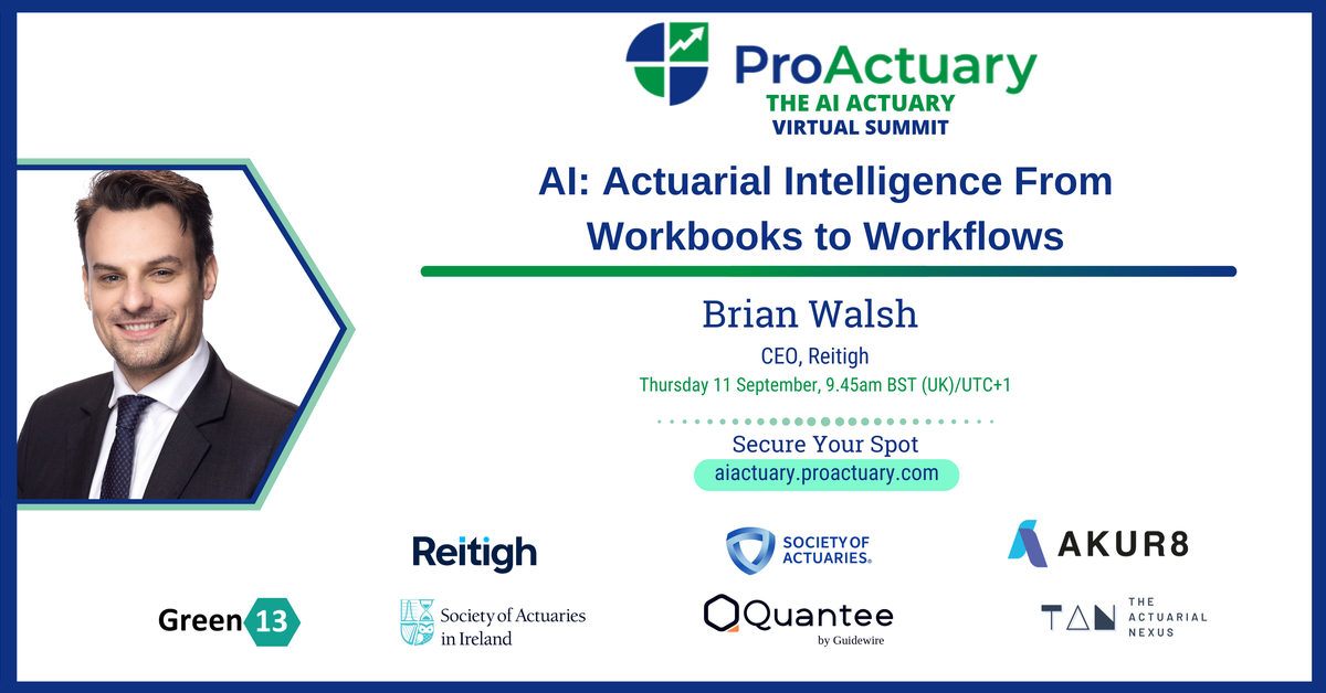 AI: Actuarial Intelligence From Workbooks to Workflows