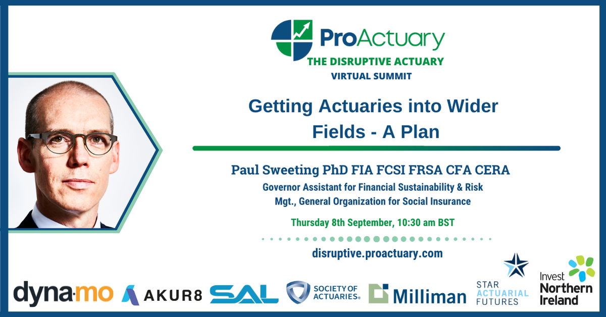 Getting Actuaries into Wider Fields - A Plan
