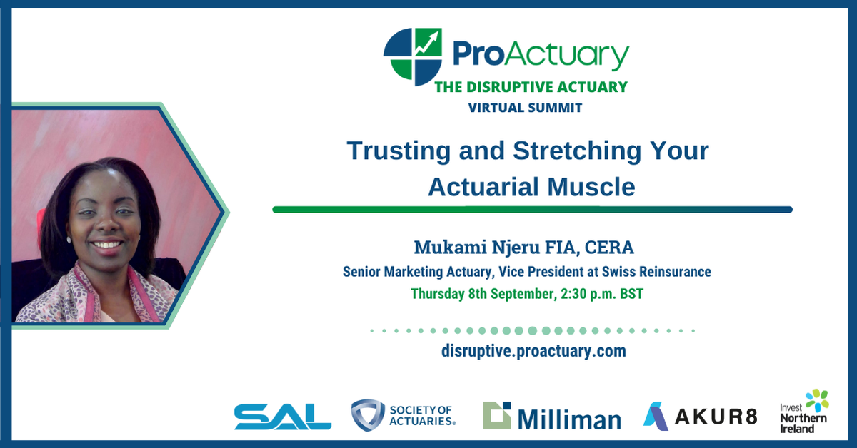 Mukami Njeru FIA, CERA - The Disruptive Actuary Virtual Summit