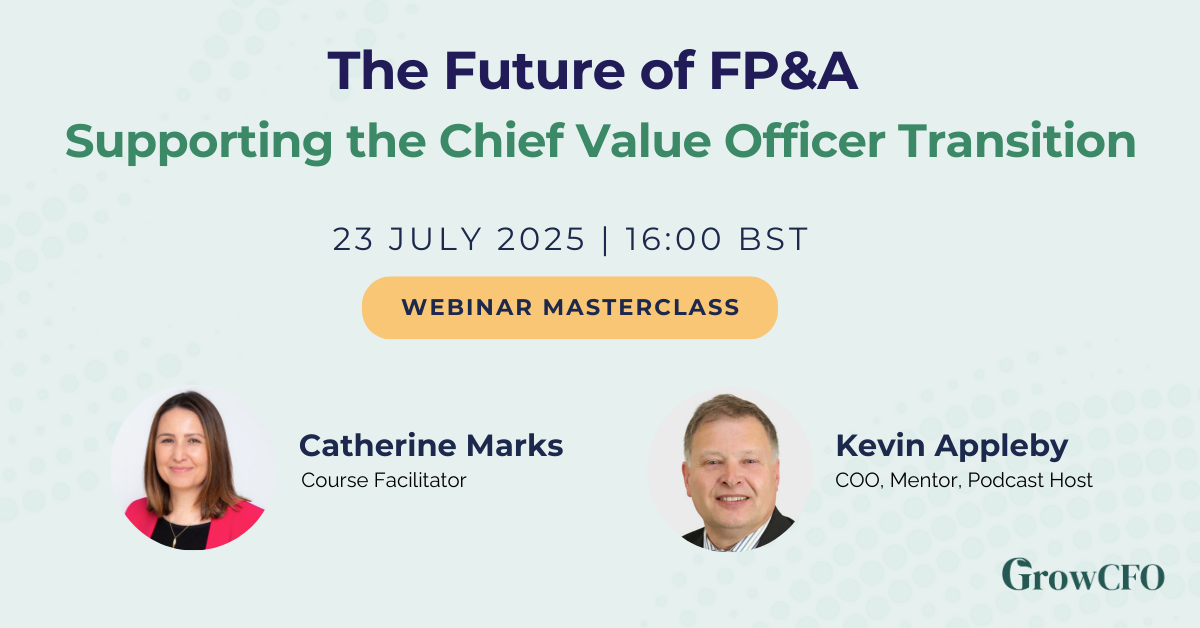 The Future of FP&A: Supporting the Chief Value Officer Transition - The ...