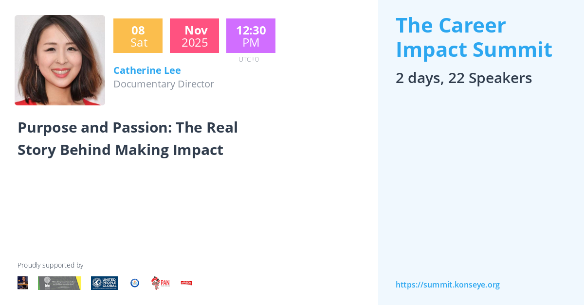 Catherine Lee - The Career Impact Summit