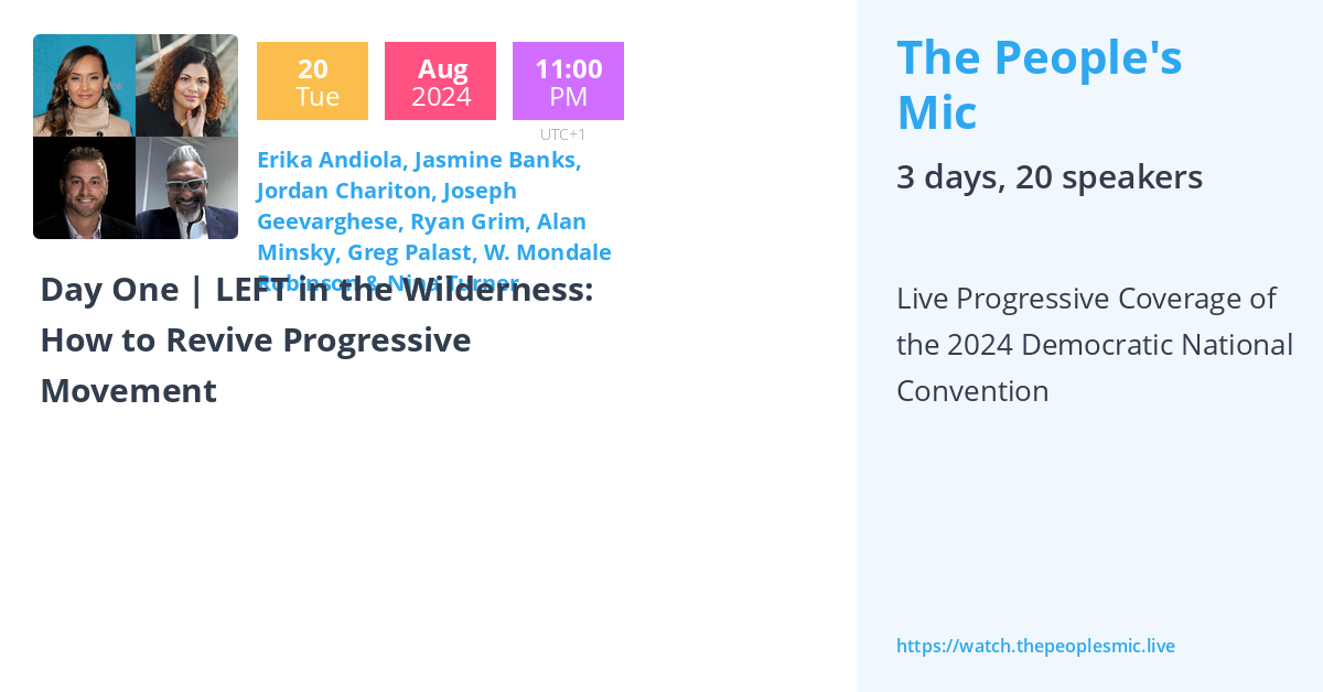 W. Mondale Robinson - The People's Mic