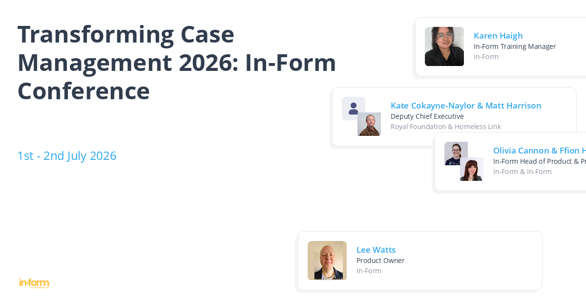 Schedule - Transforming Case Management 2026: In-Form Conference